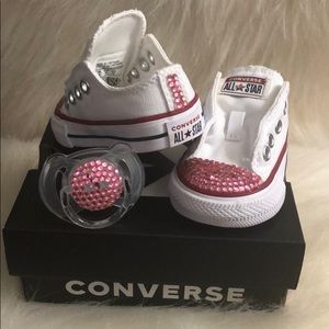 Converse | Shoes | Bling Converse Pacifier | Poshmark